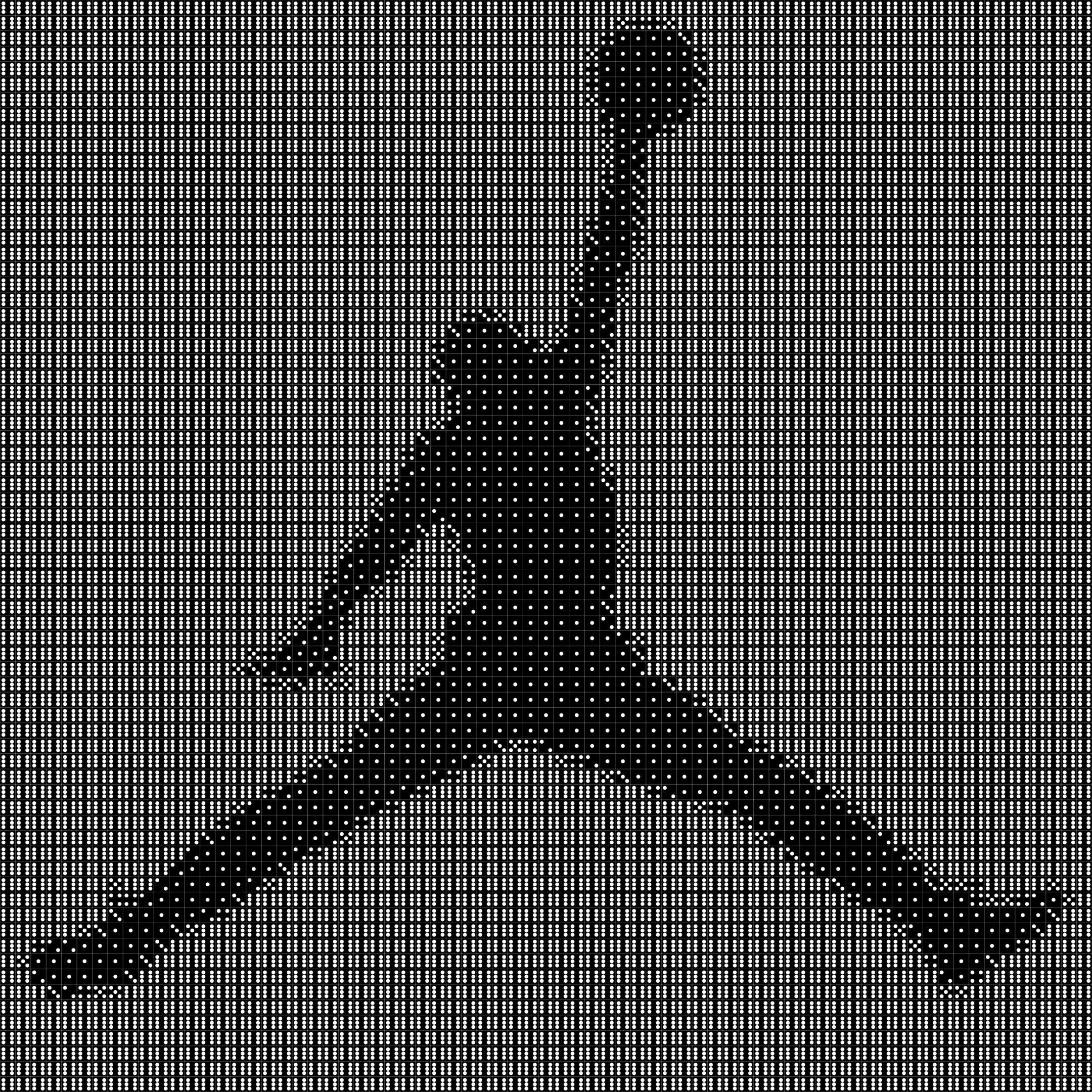 Jordan Dice Art Mosaic Handcrafted Portrait with 10,000+ Dice, Two Size ...
